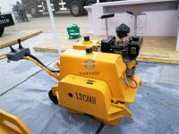 China 800kg Hydraulic Walk Behind Double Drum Mini vibratory Road Roller for sale
