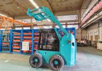 China 0.4m3 Skid Steer Loader JC45GH Pilot Control 36.7kw with Optional Solid Tire for sale