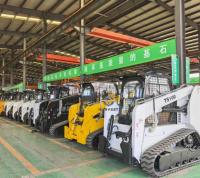 China 75hp Track Skid Steer Loader TS65 With Forest Mulcher, 4 in 1 Bucket for sale