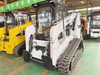 China China Tracked Skid Steer Loader TS100 Rated Load 1000kg with 74.9kw Engine for sale