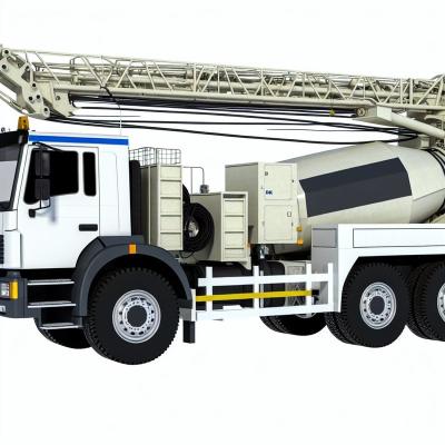 China 8x4 170m3/H Productivity  HB62K 62m Concrete Pump Truck With Benz Chassis for sale