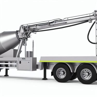 China Hopper Capacity 0.6cbm  HBT9018K 60m3/H Concrete Trailer Pump for sale