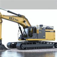 China Amphibious Excavator XE215SLL With 17M Long Reach Boom Isuzu Engine for sale
