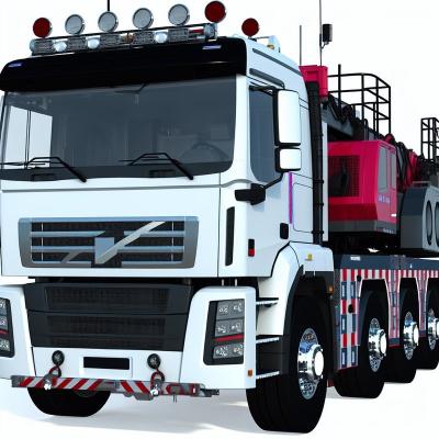 China Sinotruck Howo 8x4 371hp 50 Ton  1400kg SQ14SK4Q Truck Mounted Crane for sale