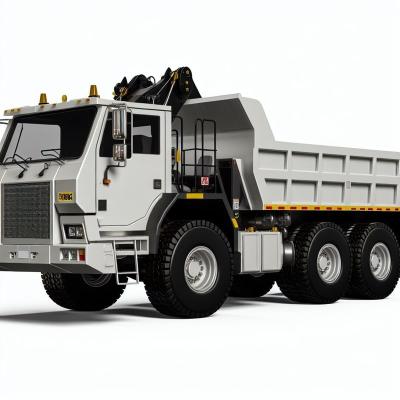China 5000kg Knuckle SQ5ZK2Q Howo 6x4 Right Hand Drive 30 Ton Dump High Up Truck Crane for sale