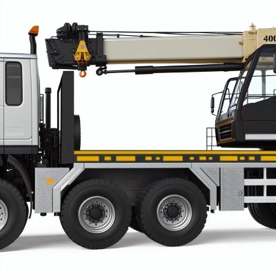 China Howo Truck Mounted Crane 6x4 400hp 5 Ton  SQ5SK2Q Telescopic Crane for sale