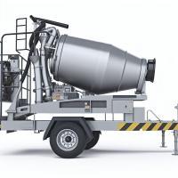 China 8Mpa  HBT5008K 82kW Trailer Mounted Concrete Pump for sale