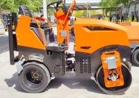 China 2.5 tons Road Construction Roller ST2500D Front Drum with Rear 4 Tyres for sale