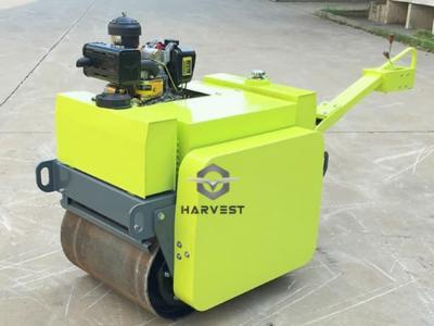 China 550kg Walk Behind Double Drum Roller SVH50 Hot Sale in Zambia for sale