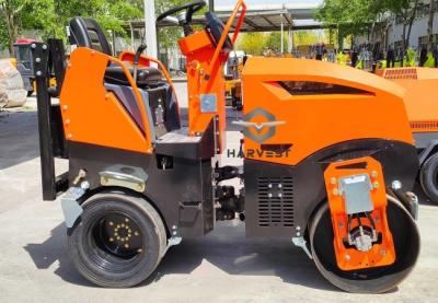 China 2.5 Ton Double Drum Road Roller ST2500 With 19kW Engine Near Me Sale for sale