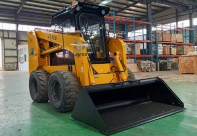 China 1500kg Skid Steer Loader JC120 With 0.6cbm Bucket WEICHAI 103kw Engine for Sale for sale