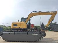 China 10 ton water Excavator Mini Amphibious Excavator Promotion factory price for sale