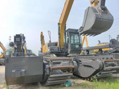 China with ship buoyancy tank Amphibious Excavator • Master of Land & Water Marsh Buggy best price for sale