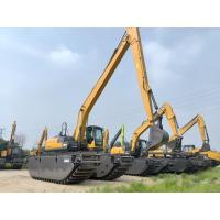 China Operating Weight 34900kg Amphibious Excavator Equipped with 17M Long Reach Boom Length of Arm 6350mm Powered by Isuzu Engine for sale