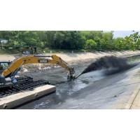 China best price Amphibious Excavator with Hydraulic Cutter Suction Pump River Dredging Pond Desilting Machine for sale