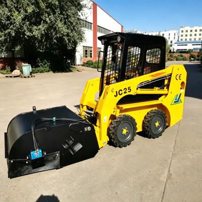 China Narrow Space Versatile Skid-Steer Loader Jc25 with 360° Rotating Body Mini best Loader for sale