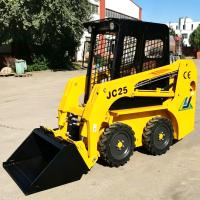 China Narrow Space Versatile Skid-Steer Loader Jc25 with 360° Rotating Body Mini best Loader for sale