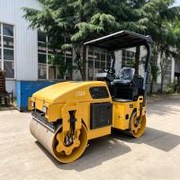 China Vibratory Road Roller 4 Ton Double Drum  LTC204 with 26.5 Kilowatt Engine Designed for Asphalt Pavement and Soil Compaction Tasks for sale