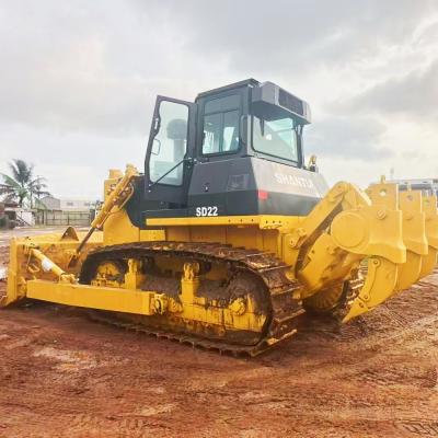 China 220HP SHANTUI Bulldozer SD22 Powerful with 3 or Single Shanks Ripper Factory Price Popular in Angola for sale