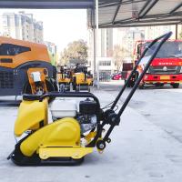 China STP90 Gasoline Plate Compactor 13kN Force Construction Compaction Machine for Soil Asphalt for sale