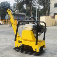 China 125kg Reverisble Type Gasoline Power Vibrating Plate Compactor Export in Kenya for sale
