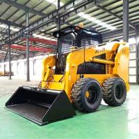 China Jc120 1.2 Ton Skid Steer Loader Compact Construction Equipment Multi-Function Loader for sale