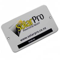 China 3D Logo Custom Aluminum Nameplate Casting Engraving Name Plate for sale