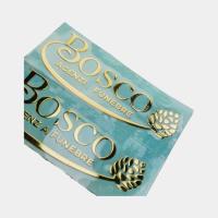 China Electroplating Metal Nickel Sticker Fade Resistant 3D Transfer Sticker Durable for sale