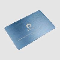 China Aluminum Custom Metal Card Commercial Business Card Printing for sale