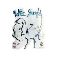 China Customized Metal Bottle Tags Arc Shaped Aluminum Bottle Labels Durable for sale