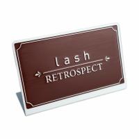 China Wear Resistant Metal Desk Name Plate Lightweight Custom Aluminum Name Plates Durable for sale
