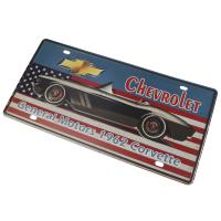 China Waterproof Metal Tin Sign Corrosion Resistant Home Metal Wall Plaque for sale