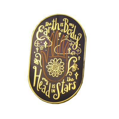 China Electroplated Custom Metal Badge Waterproof Resin Dome Badges Scratch Proof for sale