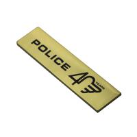 China Versatile Custom Engraved Name Plates Corrosion Resistant Brass Etching Name Plate for sale