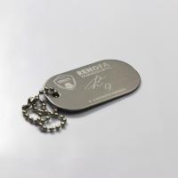 China Customized Metal Hang Tag Corrosion Resistant Stainless Steel Metal Tags High Hardness for sale