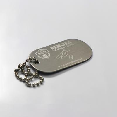 China Customized Metal Hang Tag Corrosion Resistant Stainless Steel Metal Tags High Hardness for sale