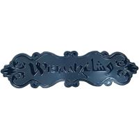 China Customized Aluminum Adhesive Labels Moisture Resistant Metal Labels For Bottles for sale
