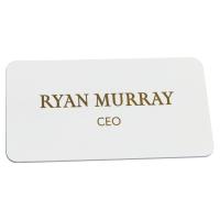 China Custom Metal White Aluminum Card Gold Text Business Card High-end Metal Plate for sale