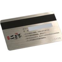 China Custom Design Thank You Small Business Gift Cards Luxury Stainless Steel Metal Card for sale