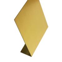 China Anodized Metal Desk Name Plate Blank Office Table Name Plate Customized for sale