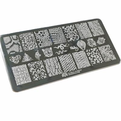 China Rectangular Custom Metal Stencil Thin Stainless Steel Stamping Plates for sale