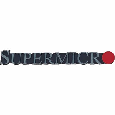 China Customized Logo With Embossed Font On The Black Base Of The Aluminum Nameplate for sale