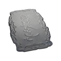 China Customized Matte Black Aluminum Perfume Logo Sign Metal Embossed Texture Label for sale