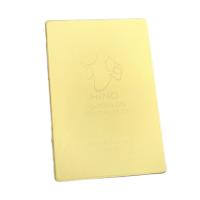 China Custom-made High-quality Nameplates Of Aluminum Alloy Embossed Perfume Labels In Court Style for sale