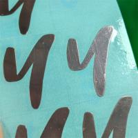 China Adhesive Metallic Letters Labels Thin Electroform Gold Nickel 3d Logo Transfer Embossed Decals Metal Stickers for sale