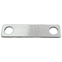 China Custom Brushed Stainless Steel Nameplate Metal Red Engraved Logo Label For Furniture for sale