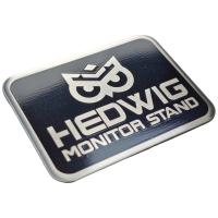 China The Logo Is Printed On The Surface Of The Custom-made Stainless Steel Nameplate With A Brushed Line for sale