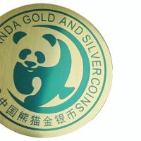 China Custom Round Aluminum Nameplate With Gold Anodized Background for sale
