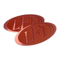 China Stainless Steel Nameplate Aluminum Metal Tag Brass Logo Engraved Metal Name Plate for Your Brand for sale