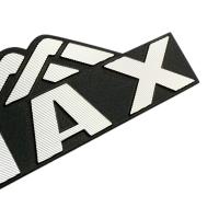 China OEM 3D Embossed Metal Label Plate Etched Aluminum Sign Custom Logo Sticker Outdoor Car Furniture Decorative Identification Tag for sale
